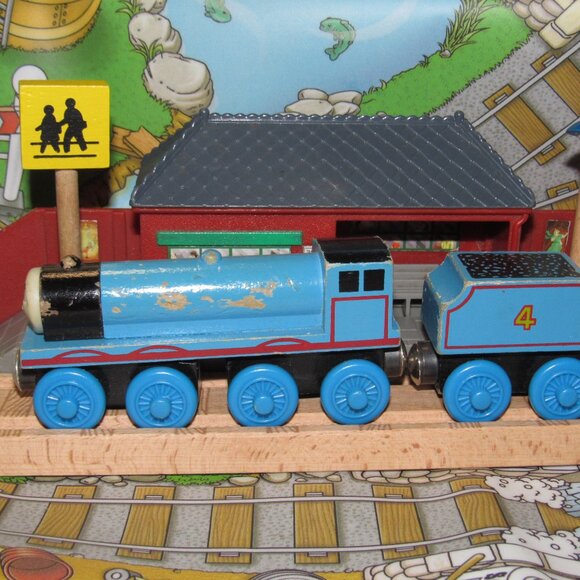 Thomas & Friends | Toys | Thomas Wooden Railway Train Engine Track Gordon Flat Pained Coal ...